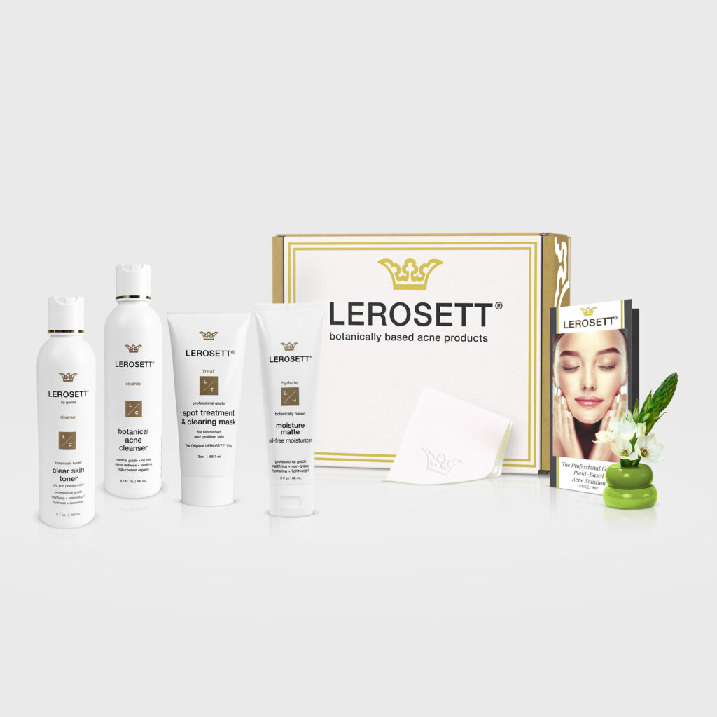 How to Use: LEROSETT® Organic Acne Kits - Gunilla of Sweden® Skincare