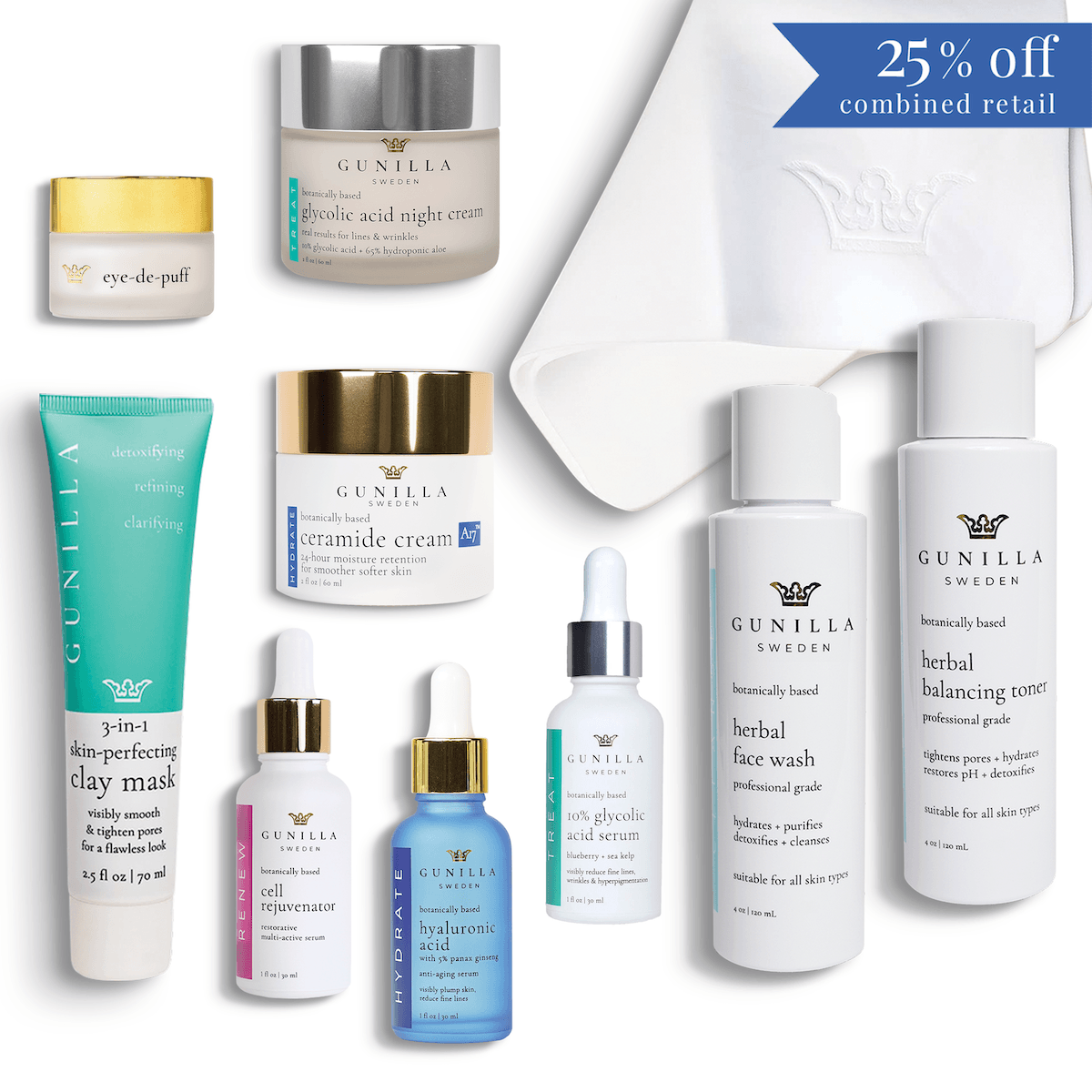 GUNILLA® Organic Skincare Collection - Gunilla of Sweden®